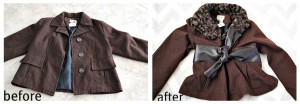 14 Easy Ways to Refashion a Winter Coat!! {tutorial} - Tatertots and Jello
