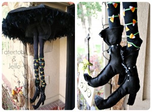 Make a GIANT Witch Halloween Sign - easy and inexpensive DIY!