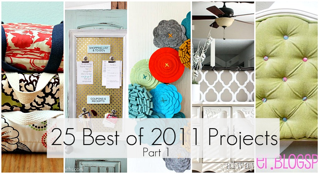 Great Ideas - 25 FABULOUS Projects of 2011 - Tatertots and Jello