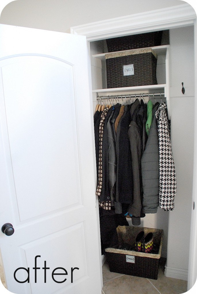 Make a Striped Closet! (and organization printables) - Tatertots and Jello