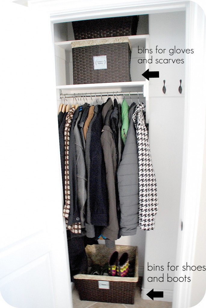 Make a Striped Closet! (and organization printables) - Tatertots and Jello