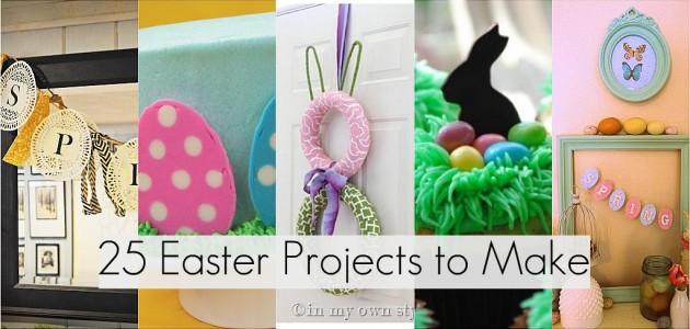 Brighten up YOUR home with these 25 Spring/Easter Ideas!!