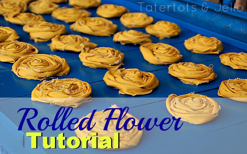 How to Make Rolled Fabric Flowers - and 11 Projects You Can Do!