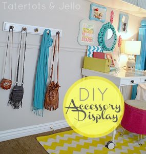 Make a DIY Accessory Display