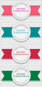 Free Printable Holiday Tags for Mini Loaf Pans