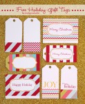Free Printable Holiday Gift Tags