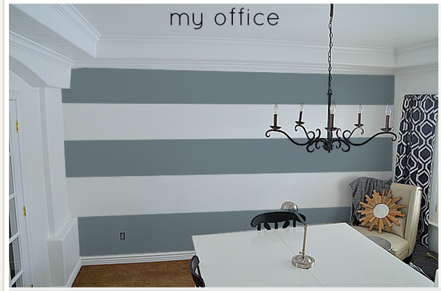 Painting Stripes on a Focal Wall ... and My Colortopia Tool!