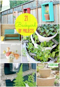 Great Ideas - 21 Backyard Projects for Spring!! - Tatertots and Jello