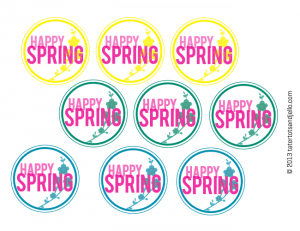 12 FREE Spring Printables and how to Make Disneyland Marshmallow ...
