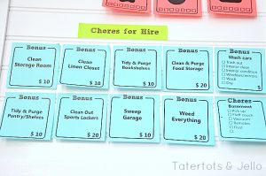 Make a Post-It Note Chore Chart (With Free Printables!) - Tatertots and ...
