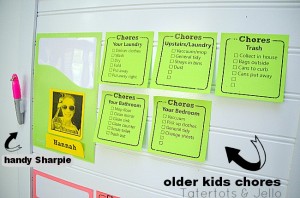 Make a Post-It Note Chore Chart (With Free Printables!) - Tatertots and ...