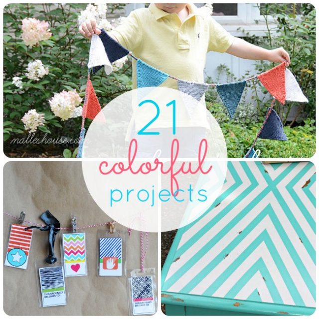 Great Ideas -- 21 Colorful Projects