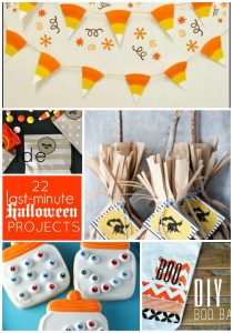 Great Ideas -- 22 Last Minute Halloween Projects!!