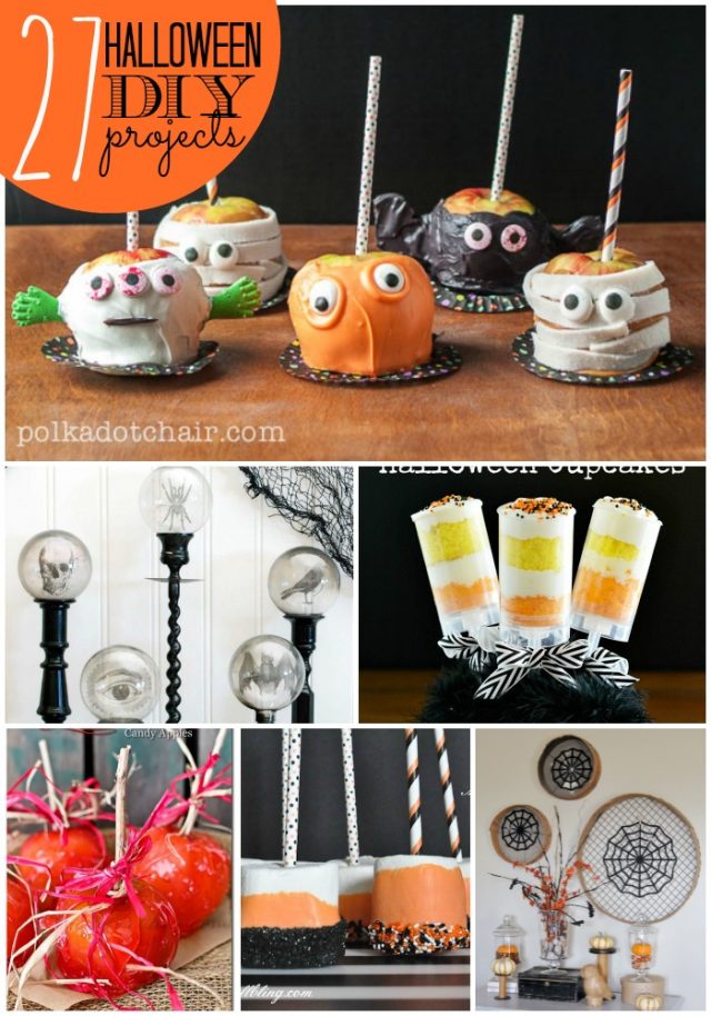 Great Ideas - 27 DIY Happy Halloween Projects! - Tatertots and Jello