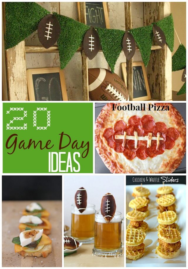 Great Ideas -- 20 Game Day Ideas!!