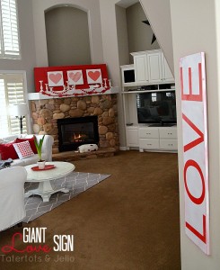 How to Make a GIANT Wood Sign - it's easy, inexpensive and fast!