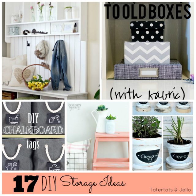 Great Ideas - 15 DIY Storage Projects!