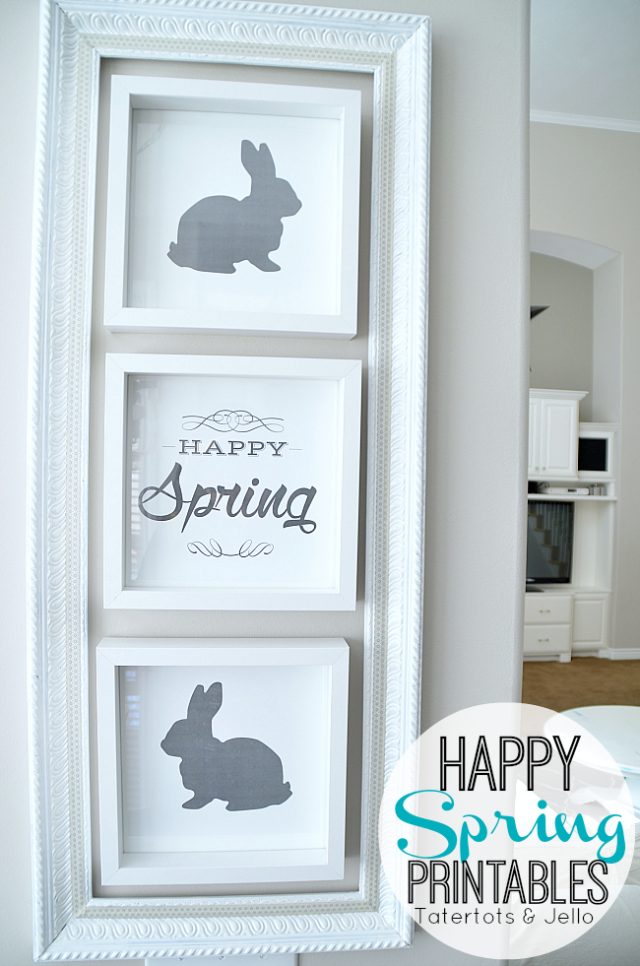 Free Spring Easter Printables!