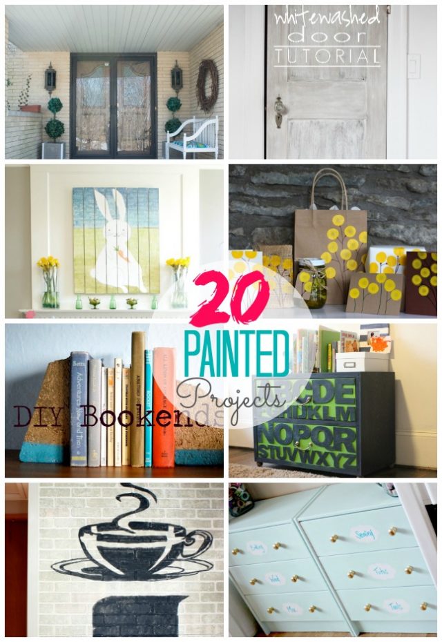 Great Ideas -- 20 DIY Painted Projects!