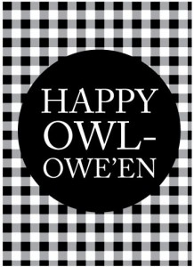 "Happy Owl-oween" Free Printables!! - Tatertots and Jello