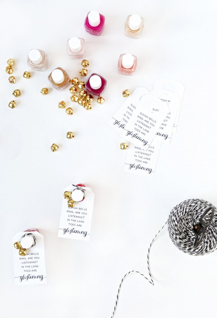 HAPPY Holidays: Easy Nail Polish Gift For Friends - Tatertots and Jello