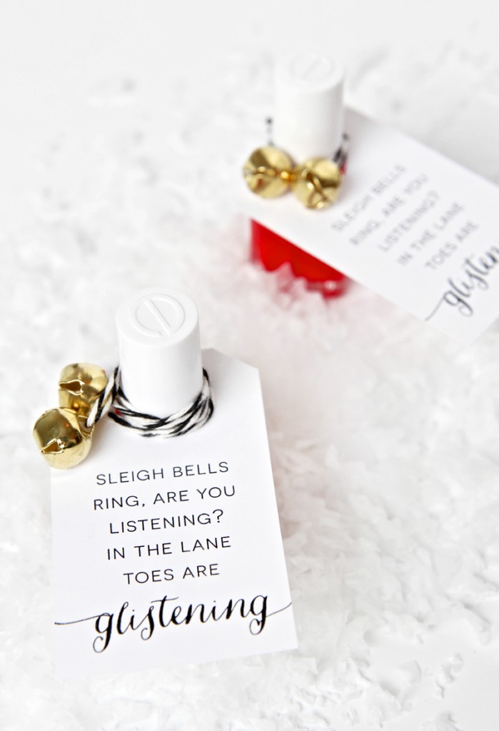 HAPPY Holidays: Easy Nail Polish Gift For Friends - Tatertots and Jello