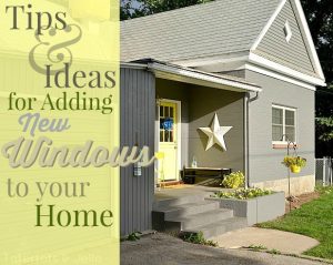 Tips for New Windows - #1905Cottage - Tatertots and Jello