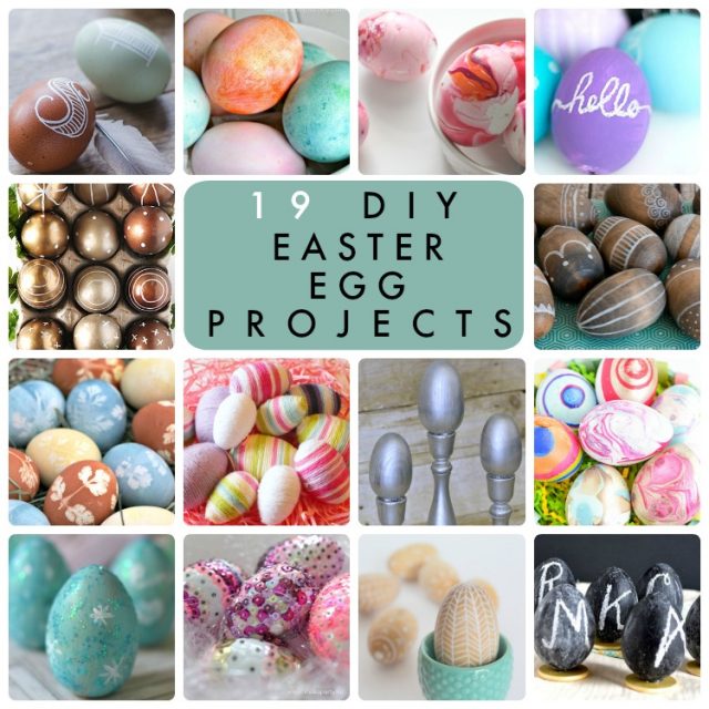 Great Ideas -- 19 DIY Easter Egg Projects Part Two!