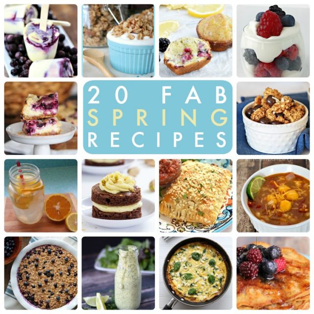 Great Ideas -- 20 Fab Spring Recipes!