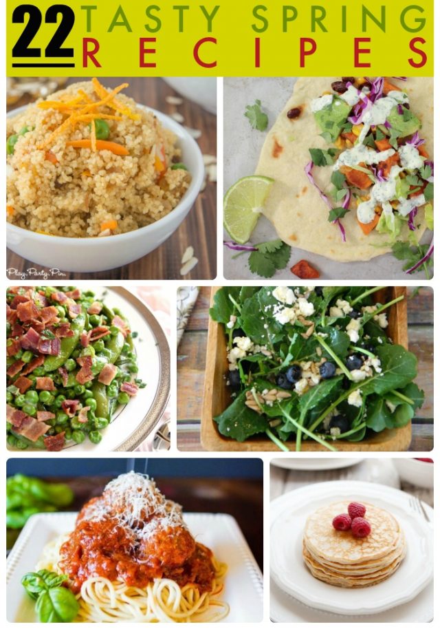 Great Ideas -- 22 Tasty Spring Recipes!