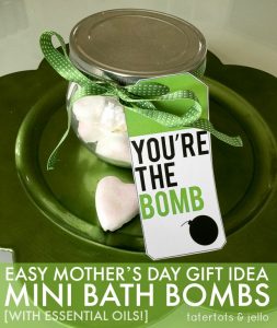 Moms' Mini Bath Bomb Recipe & Printable [& 7 More Great Mother's Day ...