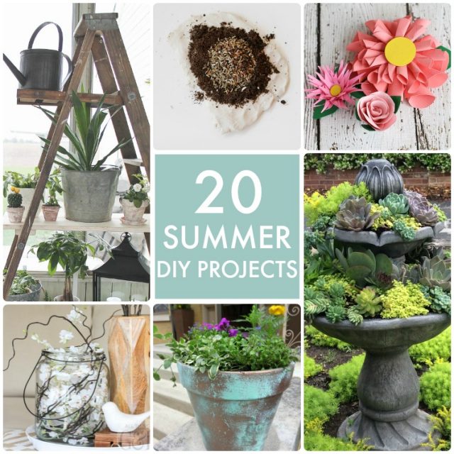Great Ideas -- 20 Summer DIY Projects!