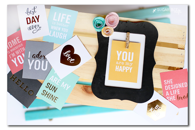 DIY Inspirational Quote Frame - Tatertots and Jello