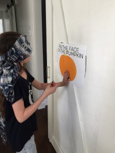 "Pin The Face on the Pumpkin" Game and Free Printable! - Tatertots and ...