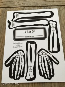 Halloween Skeleton Party Game printables - Tatertots and Jello