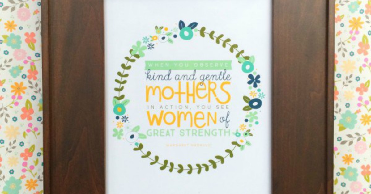Free Mother's Day Woman of Strength Printable - Tatertots and Jello