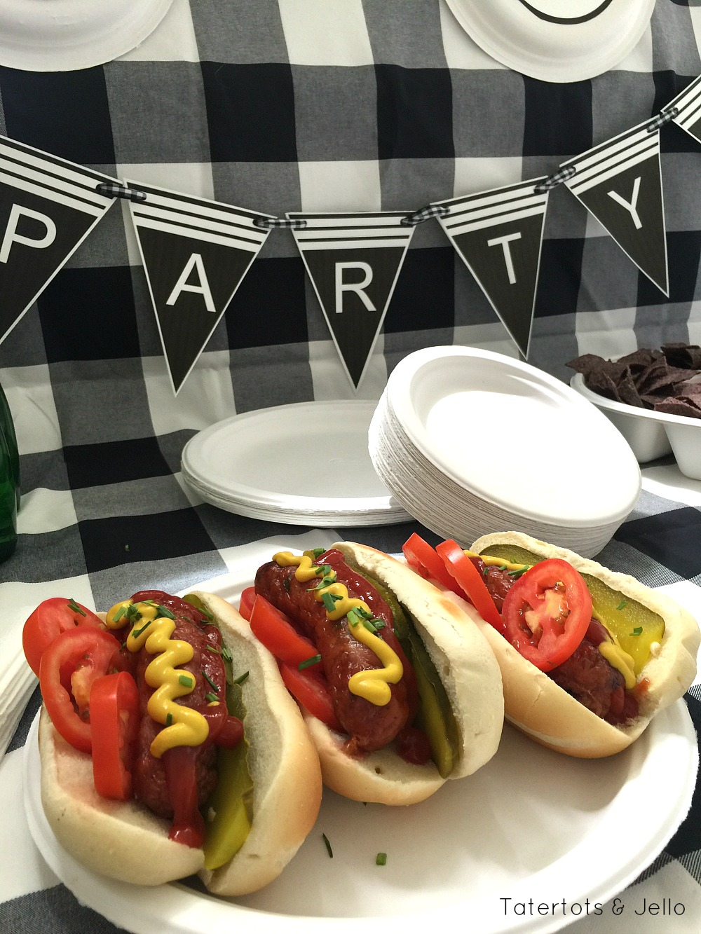 Summer BBQ Party Ideas and Printables - easy print and cut out banner