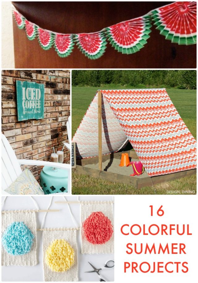 Great Ideas -- 16 Colorful Summer Projects!