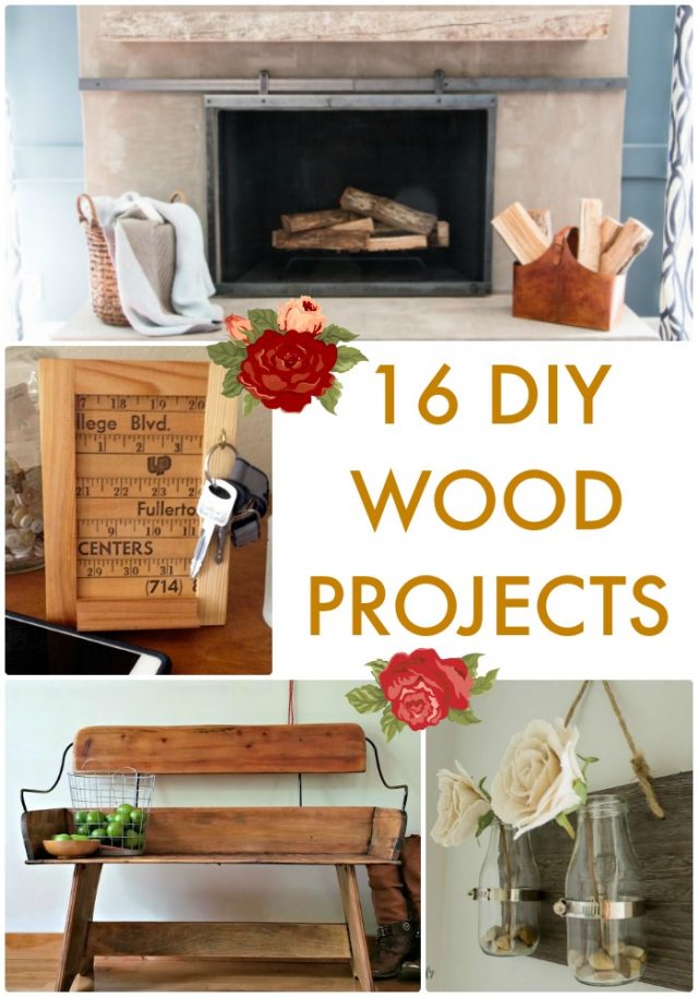 Great Ideas -- 16 DIY Wood Projects! Great Ideas -- 16 DIY Wood Projects!