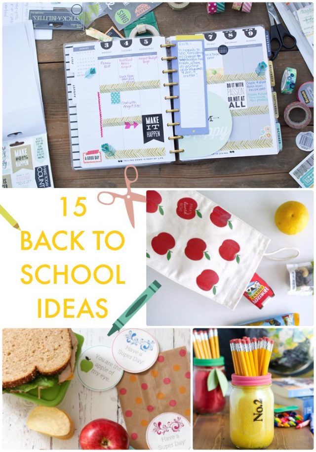 Great Ideas -- 15 Back to School Projects Part Three!