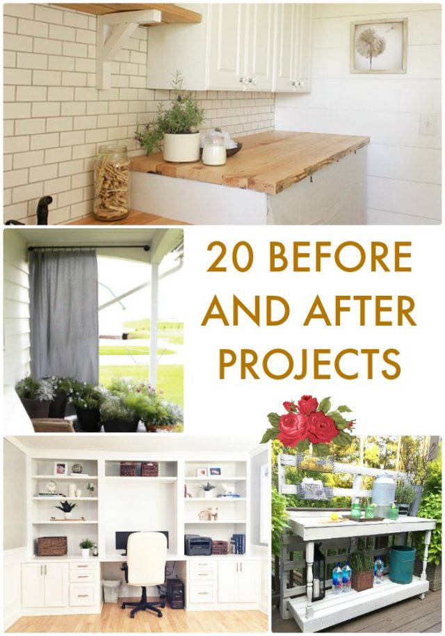 Great Ideas -- 20 Before and After Projects!