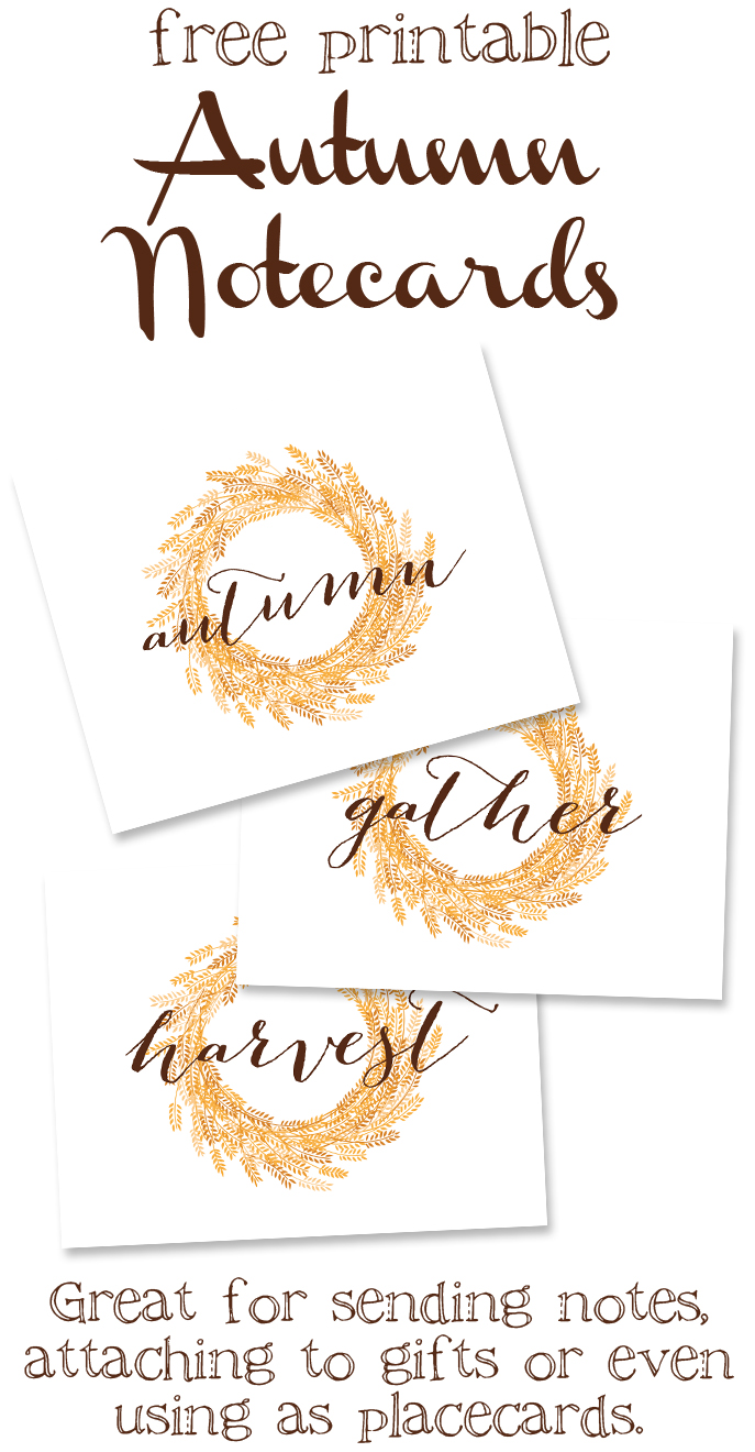 Free Printable Fall Signs - Tatertots and Jello