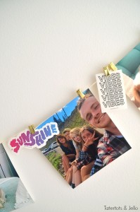 Teen Room Photo Display Ideas Metal Wall Hanging Photo Display