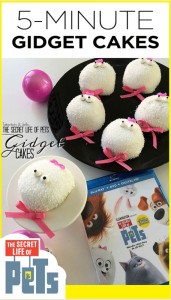 The Secret Life of Pets 5-Minute Gidget Cakes