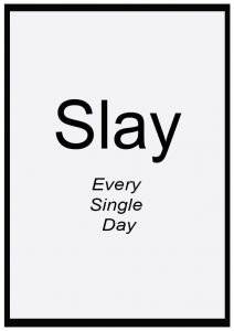 SLAY Word of the Year: Free Motivational Printables