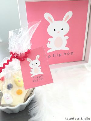 Easter Bunny Spring Printable Tags Signs