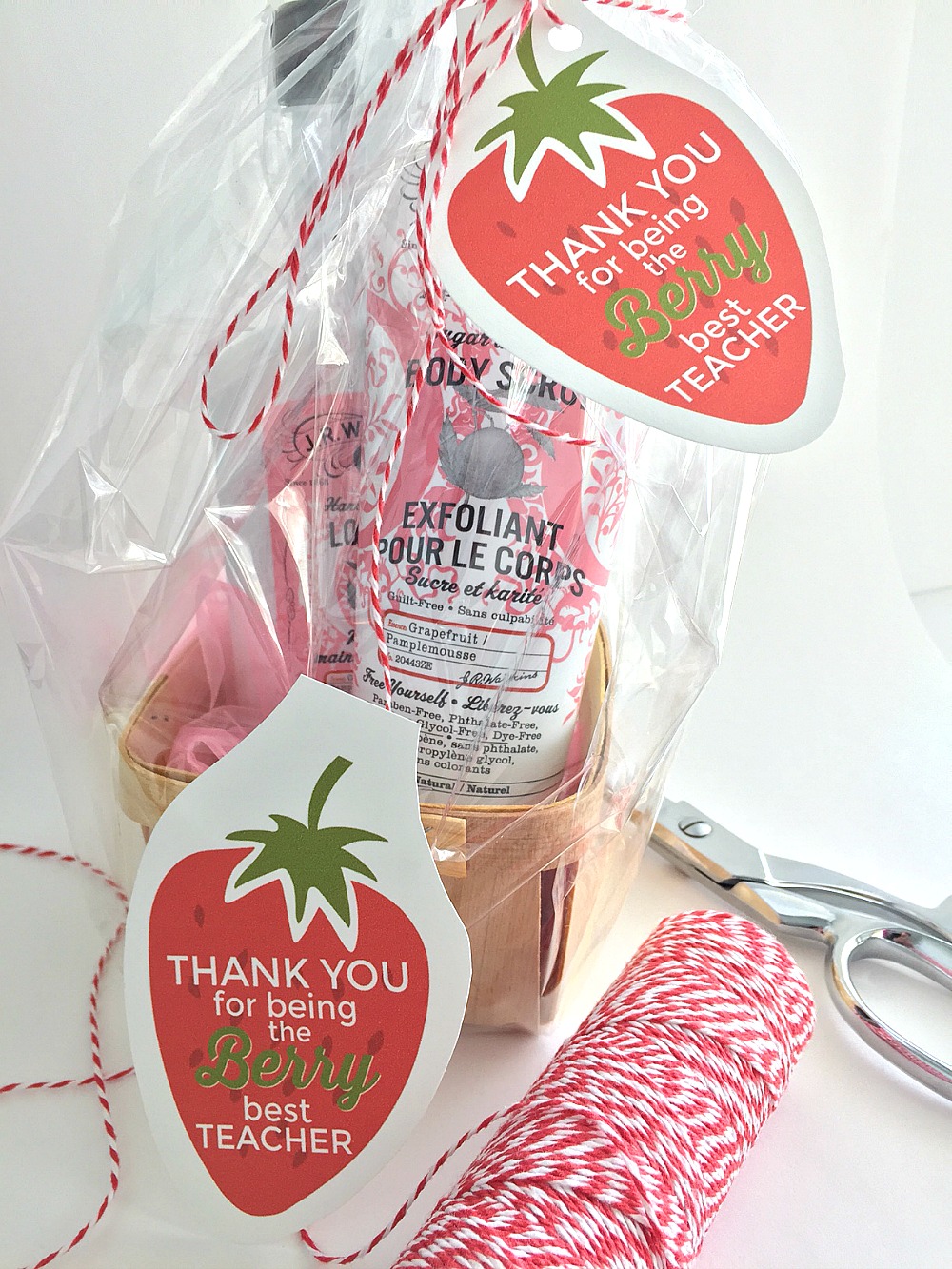 "Berry" Teacher Gift Tags and Big $300 Giveaway!