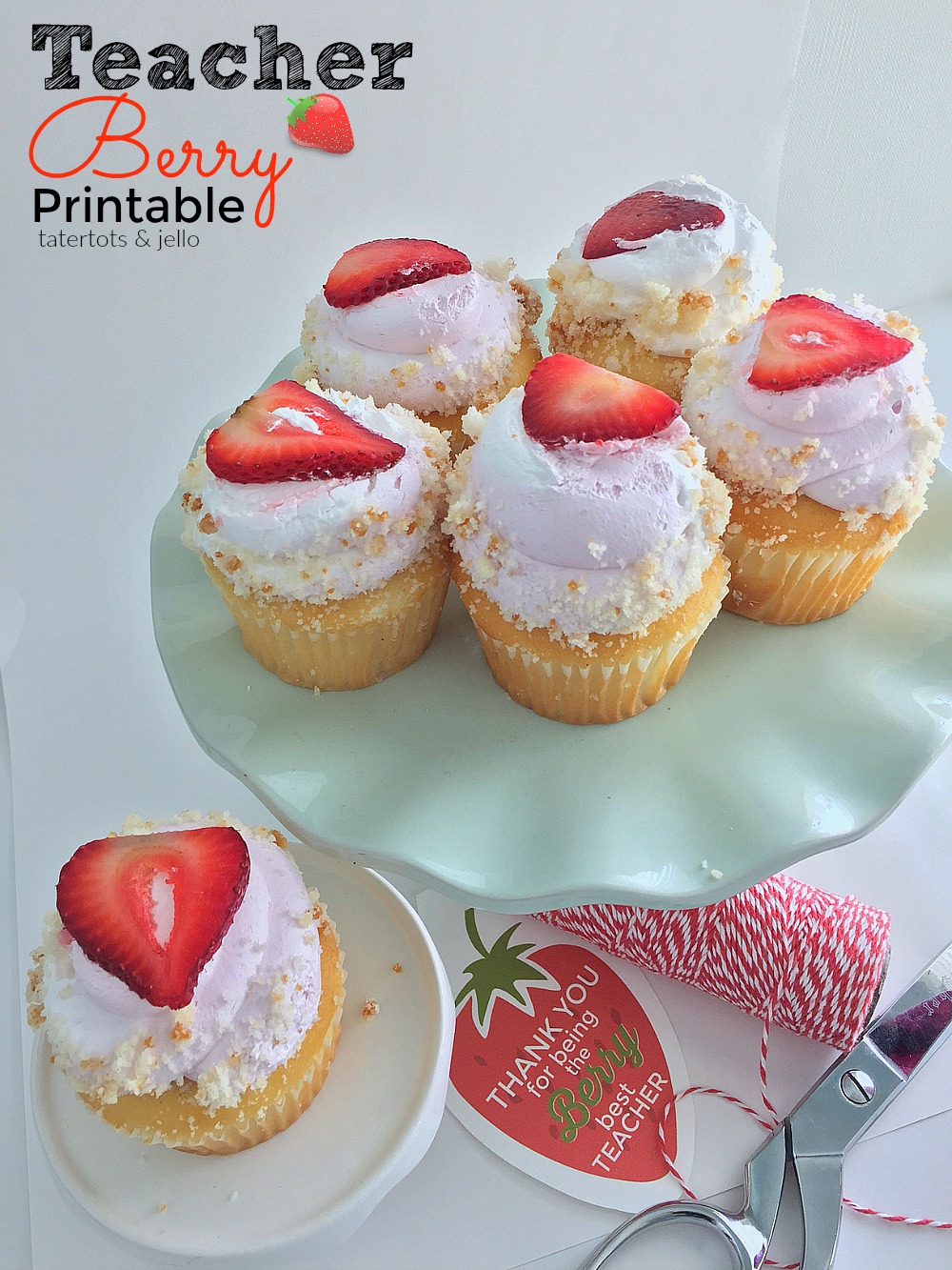 "Berry" Teacher Gift Tags and Big $300 Giveaway!