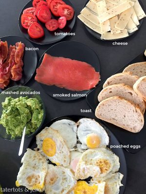 Make Easy Avocado Toast Bar