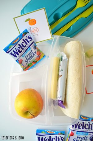 SWEET Printable Fruit Snack Lunch Box Notes Print Them Off for Lunches